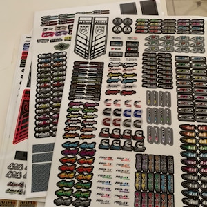 1/10 Scale RC Car / Truck Scale Garage Sign Vinyl Decal Set - Etsy