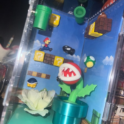 Nintendo Switch Game Holder Super Mario Dock Stand Fan Art - Etsy