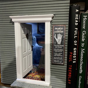 Miniature Grungy Sign Palmist and Clairvoyant 1:12 Dollhouse Scale - Etsy