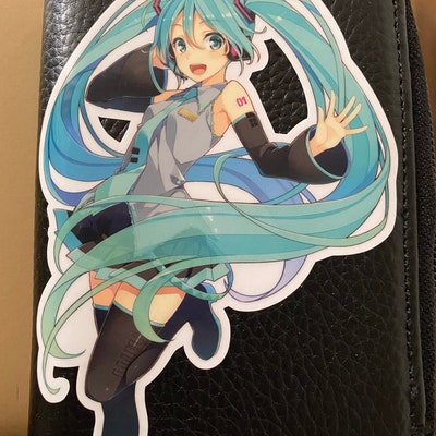 Hatsune Miku Vinyl Sticker Anime Stickers Laptop Stickers - Etsy