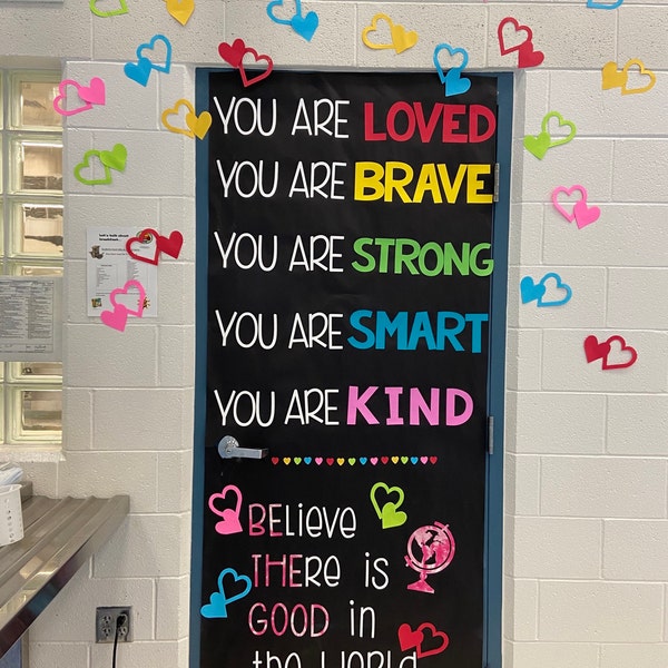 You Are| Bulletin Board Cutouts Decor - Etsy