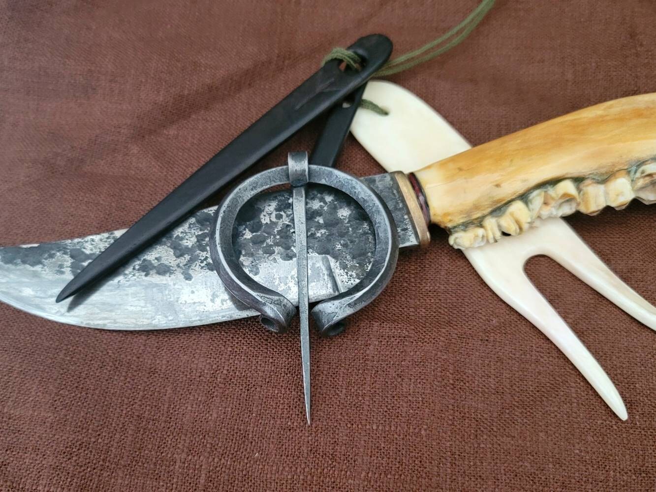 Fibula Viking Cloak Brooch. | Etsy