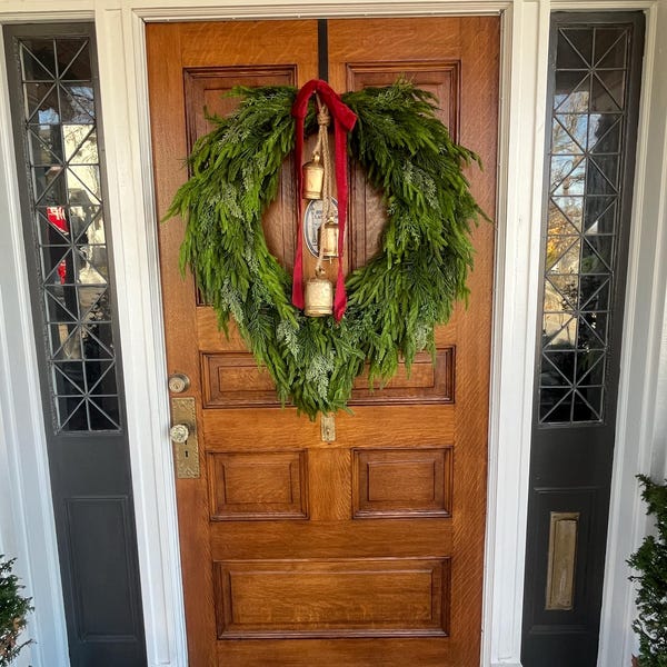 Blush Pink Velvet Bow for Wreath, Velvet Lantern Bow, Swag Bow, Mailbox ...