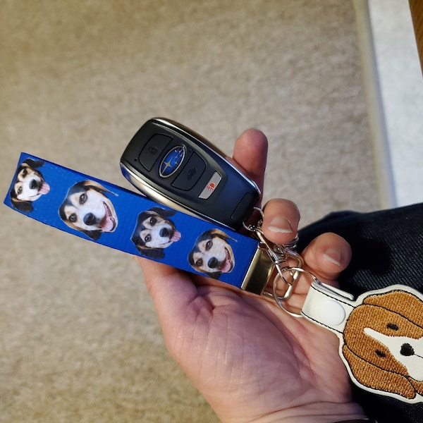 Mini Loop Keychain // Spiral Hemp Keychain - Etsy