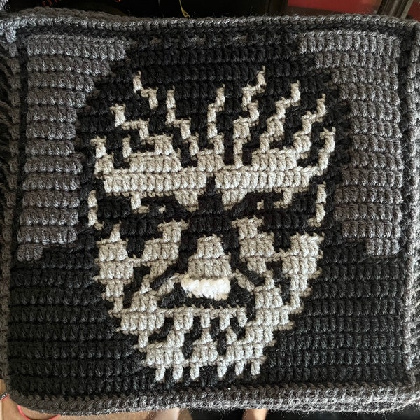 PDF PATTERN - Classic Horror Films Series - "the Wolf Man" - for Spooky ...