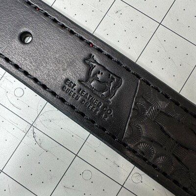 Custom Leather Brass Stamp for Leather Hammer Press With Handle Gift ...