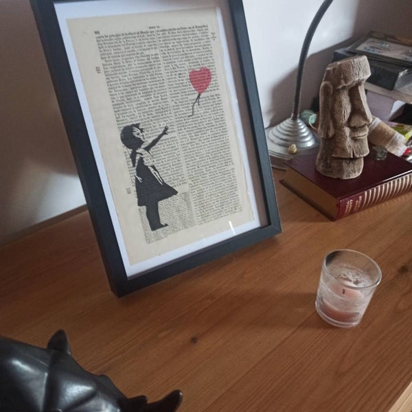 Banksy Street Art Book Print Banksy Graffiti is a Crime Wall Decor ...