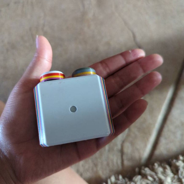 Button Fidget Clicker Toy - 3D Printed Desk Toy for Kids - Etsy