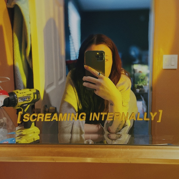SCREAMING INTERNALLY - Vinyl Decal - Etsy