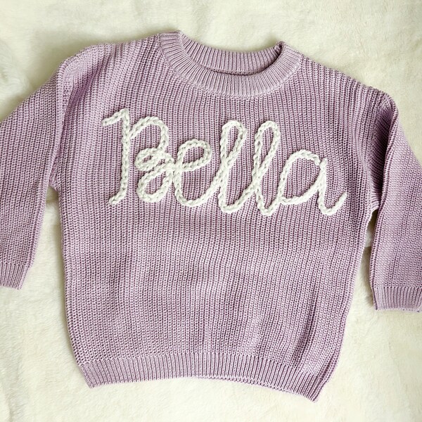 Hand Embroidered Flag Short Sleeve Sweater - Etsy