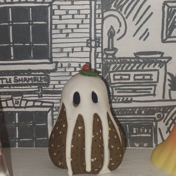 Serpent Ghost! Snake Love. Handmade Ghost Figure With Black and Gold ...