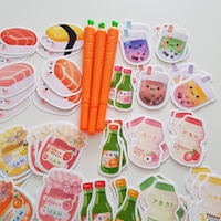 Jam Sticker Pack Fruit Jam Sticker, Strawberry Jam, Peach Jam, Lemon ...