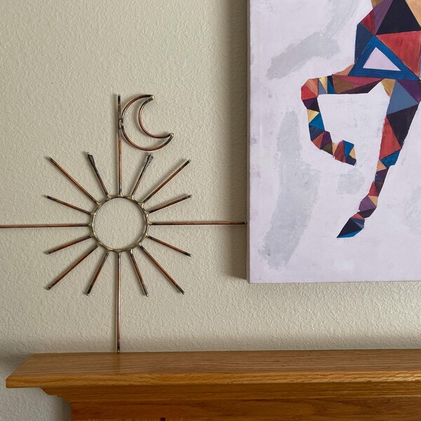 The North Star Metal Wall Decor Etsy