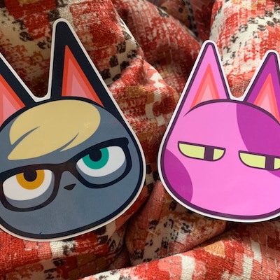 Raymond Animal Crossing Vinyl Sticker / New Horizons / ACNH / - Etsy