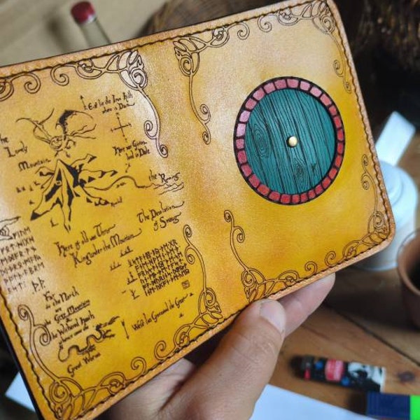 Anime Wallet, Japanese Manga Wallet, Personalized Leather Wallet Pirate ...