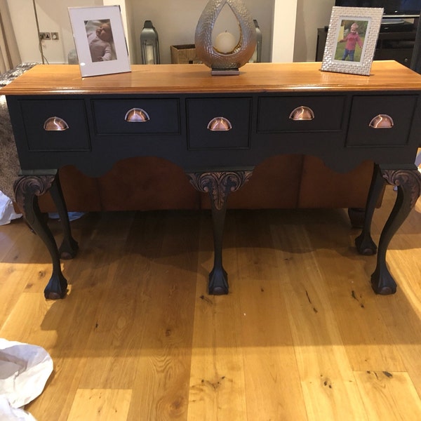 Stag 3 Drawer Table, Stag Dressing Table, Stag Console Table - Etsy UK