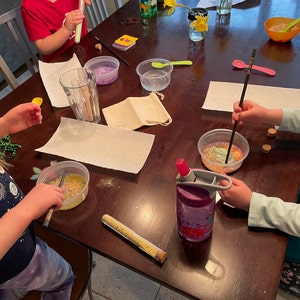 Wooden Potion Play Set Wooden Bowls and Spoons All Natural - Etsy