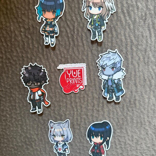 Persona 5 Stickers Persona 5 Royal Party Members Weatherproof Stickers ...