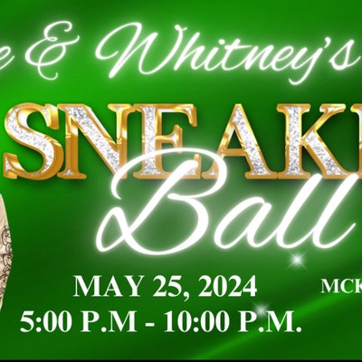 Sneaker Ball Welcome Sign Template - Etsy