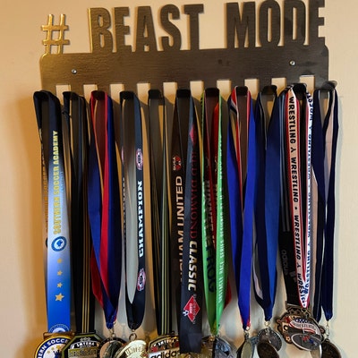 Beast Mode beast Mode Medal Display - Etsy