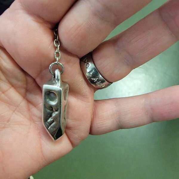 Dancing Moon Pendulum - Pewter - Divination, Ladies Dancing Under the ...