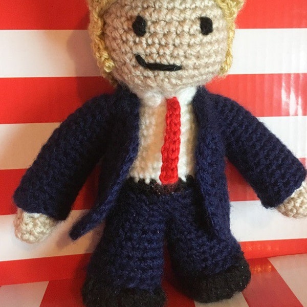 Donald Trump Doll Crochet Pattern | POTUS | Crochet Tutorial Printable ...