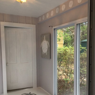 Sea Shell Wall Border Shell Wall Decal Sand Dollar Wall Decal - Etsy