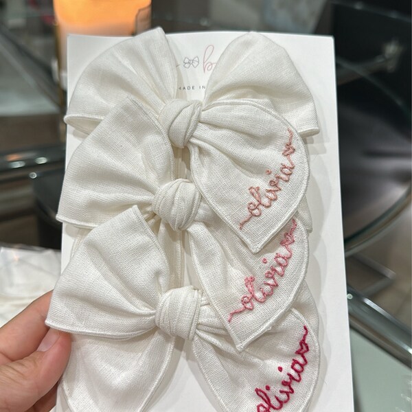 Velvet Ribbon Bows Velvet Bows Simple Bows Neutral Bows Trendy Bows ...