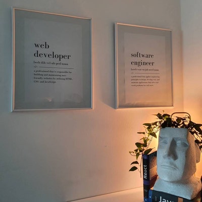 Physical Programmer Print Wall Art Modern Poster Quote Computer Science ...