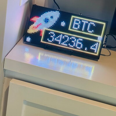 Bitcoin Ticker Crypto Ticker Live Prices - Etsy