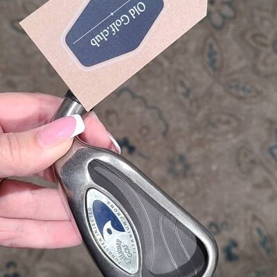 Golf Iron Bottle Opener. Iron Annivrsy Gift see 6 Iron Link . Homemade ...