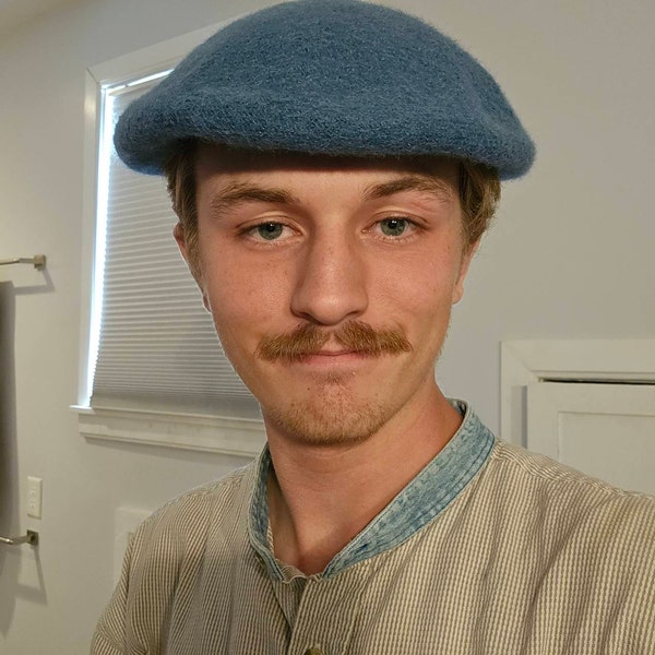 Purple Alpaca Beret, Purple Knitted Beret, Purple Tam, Violet Beret ...