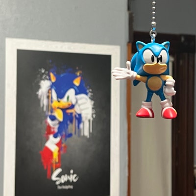 Sonic the Hedgehog Characters Ceiling Fan/light Pull Chains Sonic ...