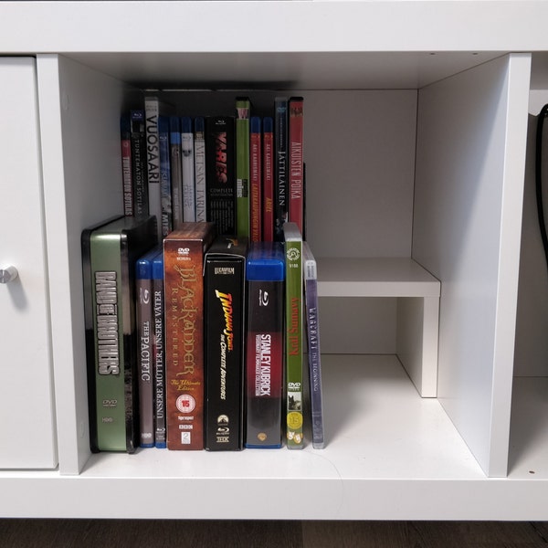 Kallax Shelf Insert for Dvds / DVD Shelf IKEA / Kallax Insert for Blu ...