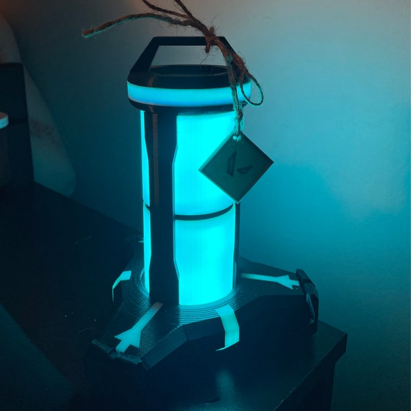 Valorant Spike Bomb RGB Night Light, Handmade 3D Printed, 21cm - Etsy