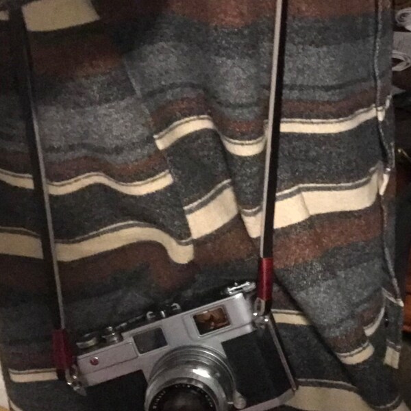 Camera Leather / Cord Neck Strap - 35mm SLR & Rangefinder Camera Strap ...