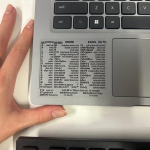 Chromebook Shortcut Sticker for Any Laptop With Chrome OS High Quality ...