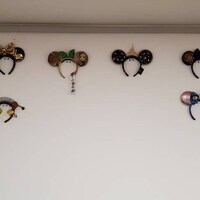 Mickey Themed Ear Display Wall Mount - Etsy Canada