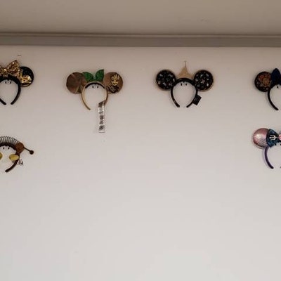 Mickey Themed Ear Display Wall Mount - Etsy Canada