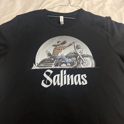 Red Vicla Motorcycle Skeleton Art Cholo Style Drawing - Etsy