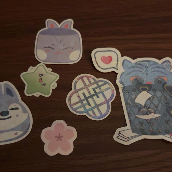 KPDH | Kpop Demon Hunters | Huntrix Saja Boys Derpy Sussie Stickers ...