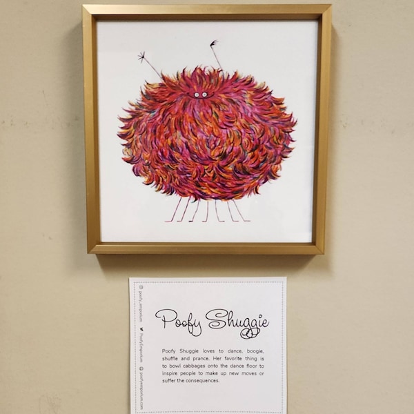 Poofy Luthien 5x5 Archival Print - Etsy