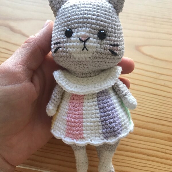 Digital LEXIE the Cat Pattern - Instant Download DIY Amigurumi Pattern ...
