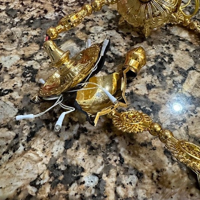 Electric Lamp Mandir Decor Vilakku Mandir Backdrop Deepam diwali Diya ...