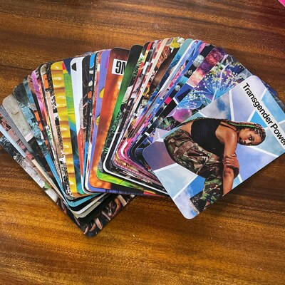 Sapphic Static Oracle Deck 48 Card Deck for Intuitive Queer - Etsy