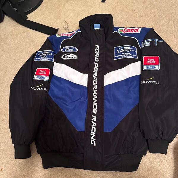 Adult F1 Vintage Lexus Racing Jacket Embroidered Cotton Padded Lexus ...