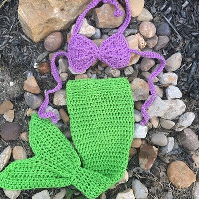 Mermaid Seashell Top Crochet Pattern - Etsy