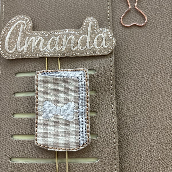 Name Clip - Name Paperclip - Name Paper Clip - Personalized Clip ...