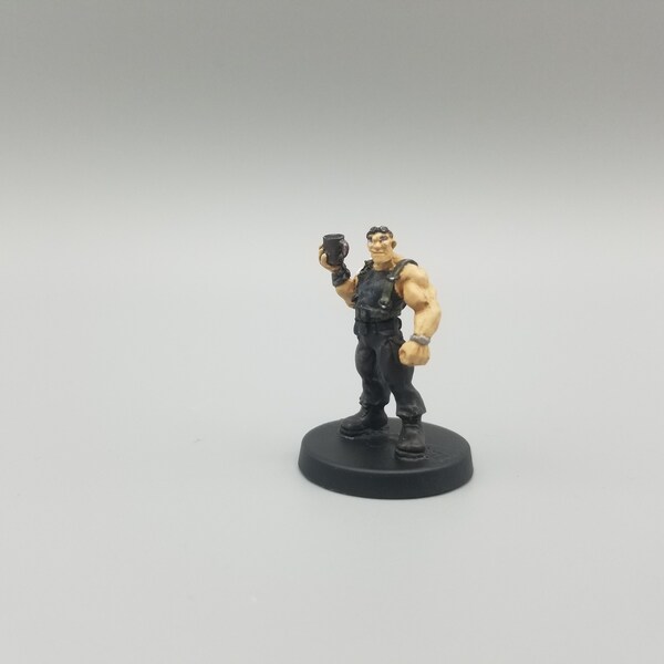 Scifi Cops, 2 X Detectives, 2 X Uniformed Police 28mm Scale Miniatures ...