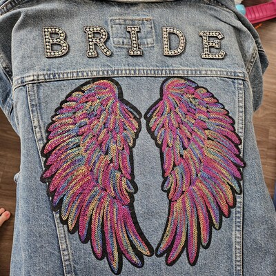 Red Old English Letter Patches Iron on / Sew Retro Alphabet Embroidery ...